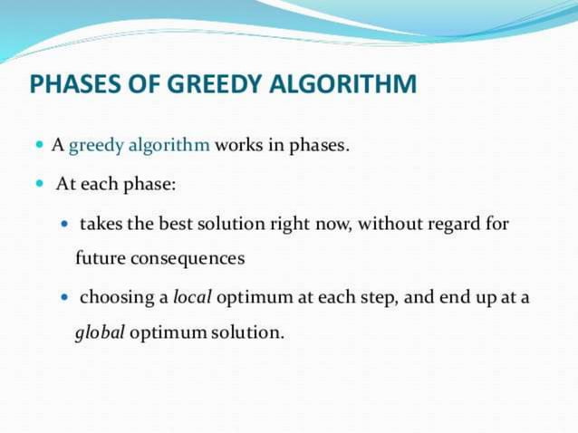 Greedy algorithm | PPT