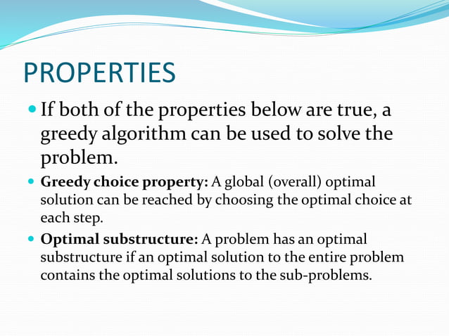 Greedy algorithm | PPT