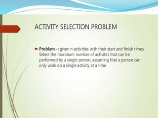 Greedy algorithm | PPT