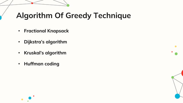 greedy algorithm.pptx good for understanding | PPT