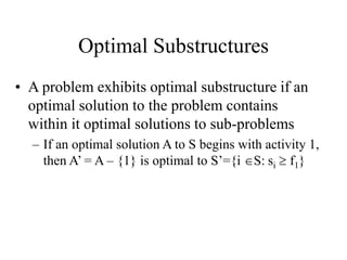 Greedy algorithms | PPT