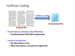 Huffman Codes | PPTX
