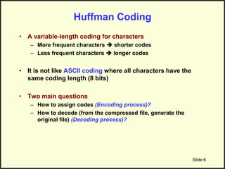 Greedy Algorithms Huffman Coding.ppt