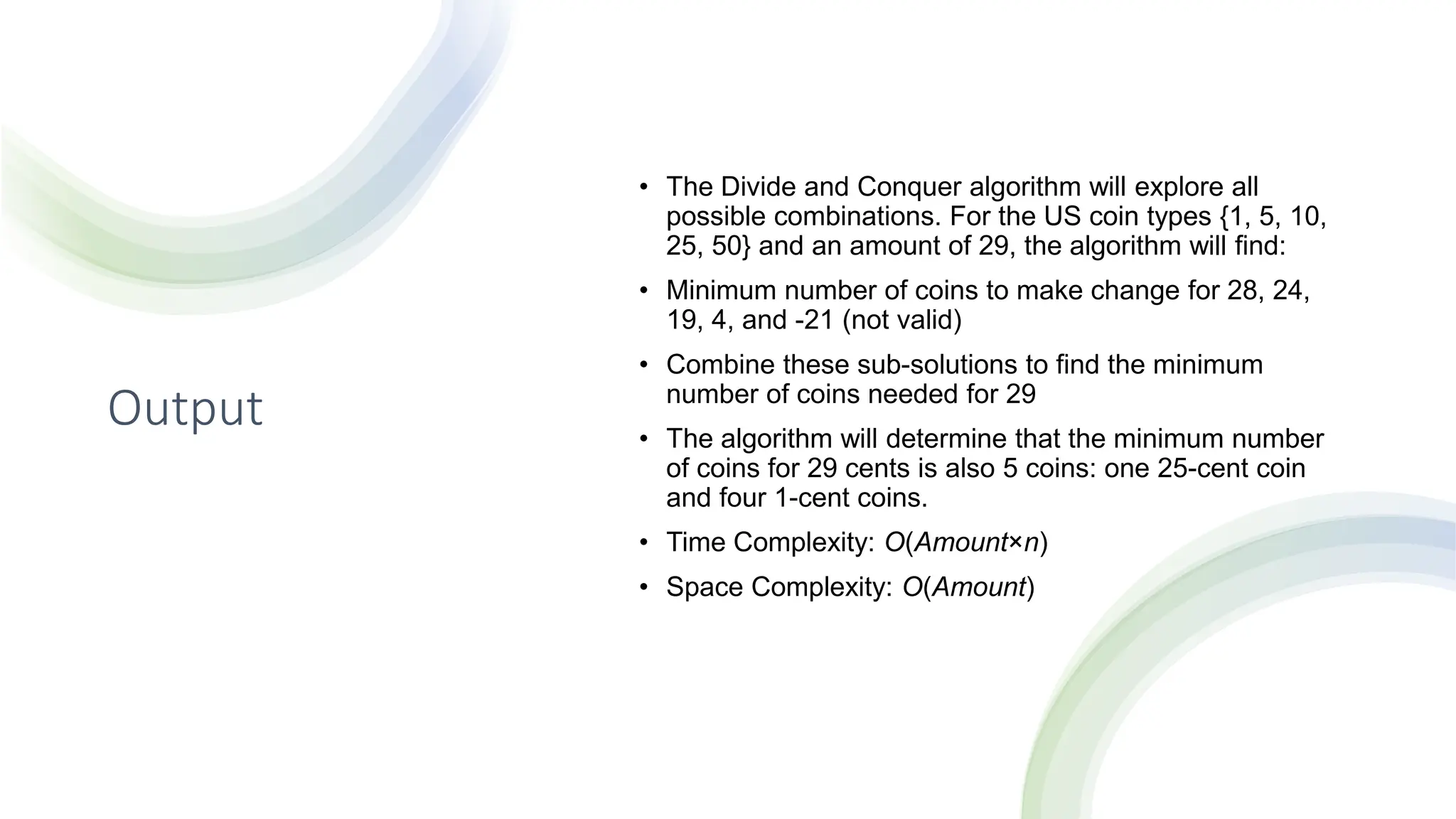 Greedy + Divide & Conquer | PPTX