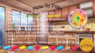 Greedy Granny Game.pptx TEMPLATE GAME ED | PPTX