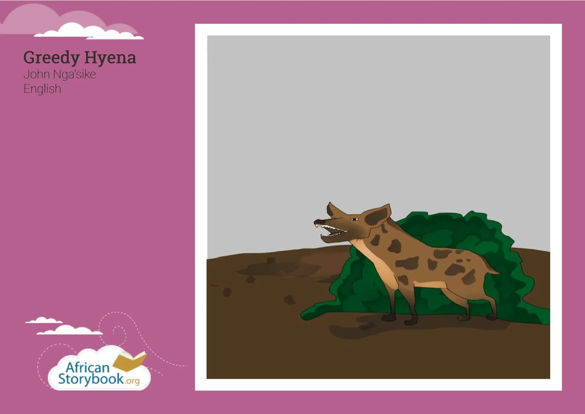 Greedy hyena why gratton has hyena has limp | PPT
