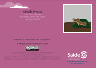 Greedy hyena why gratton has hyena has limp | PPT