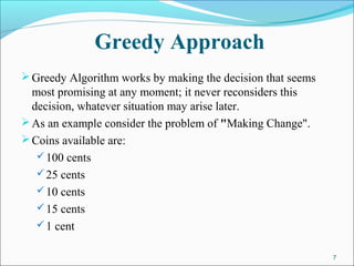 Greedy Algorihm | PPT