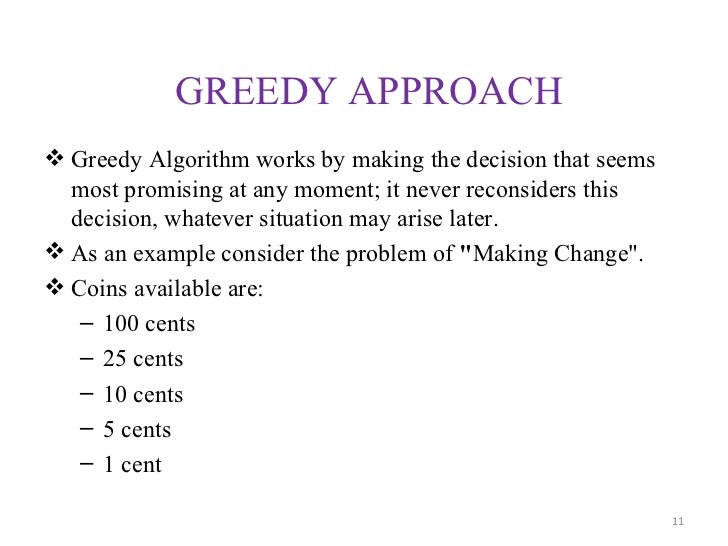 Greedymethod