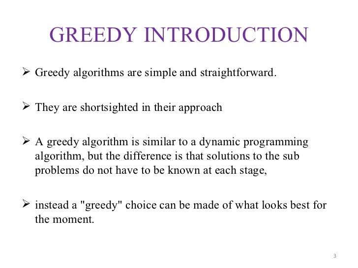 Greedymethod Greedymethod