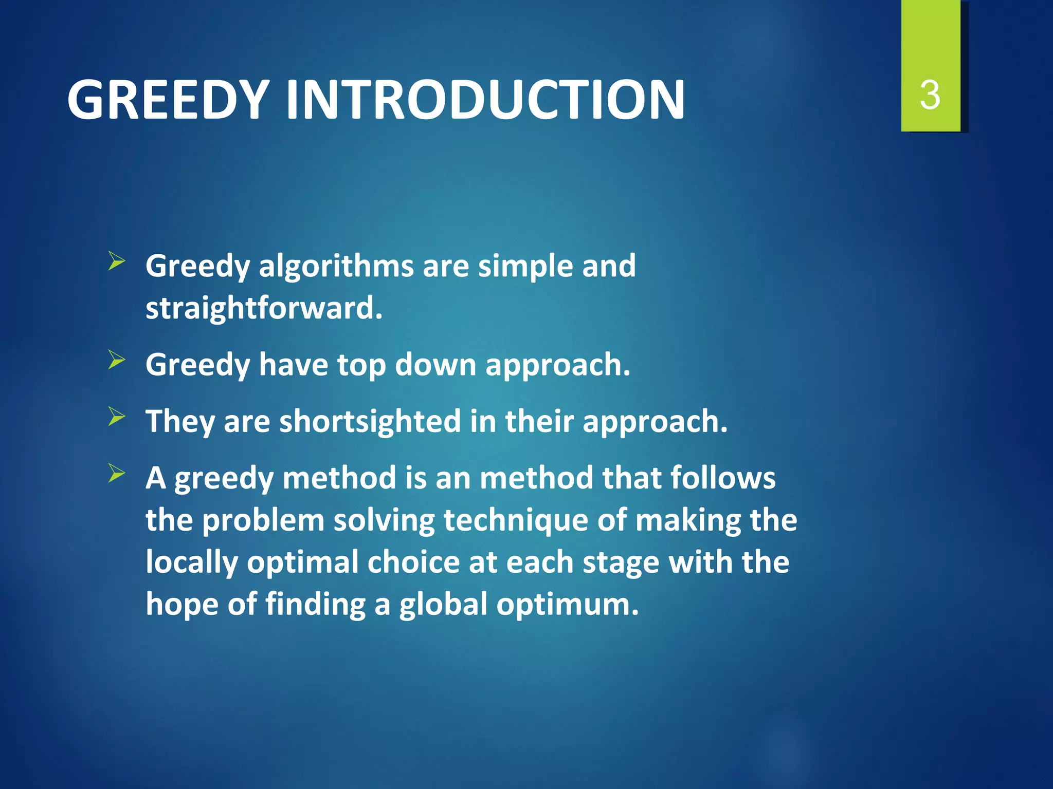 Greedymethod | PPT