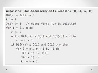 Greedy method | PPTX