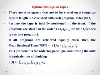 Greedy method | PPTX