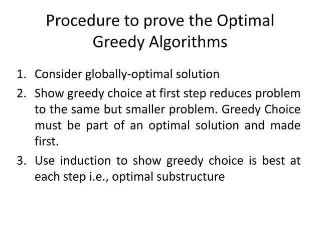 Greedy method class 11 | PPT