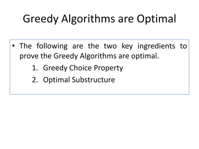 Greedy method class 11 | PPT