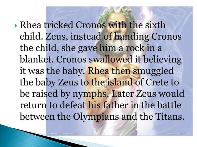 Greek Creation Story | PPTX