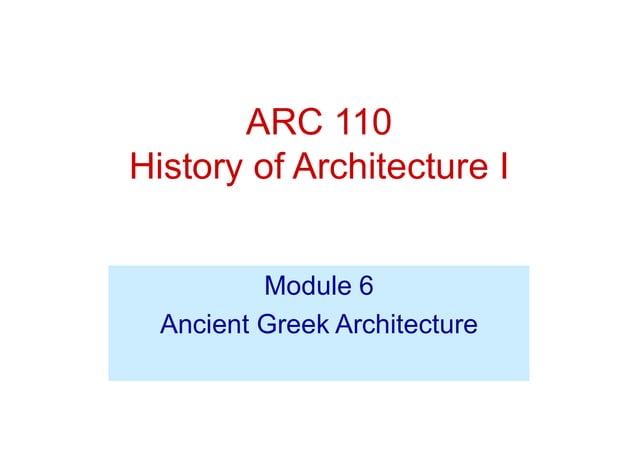 "Timeless Elegance: The Legacy and Influence of Classical Greek ...