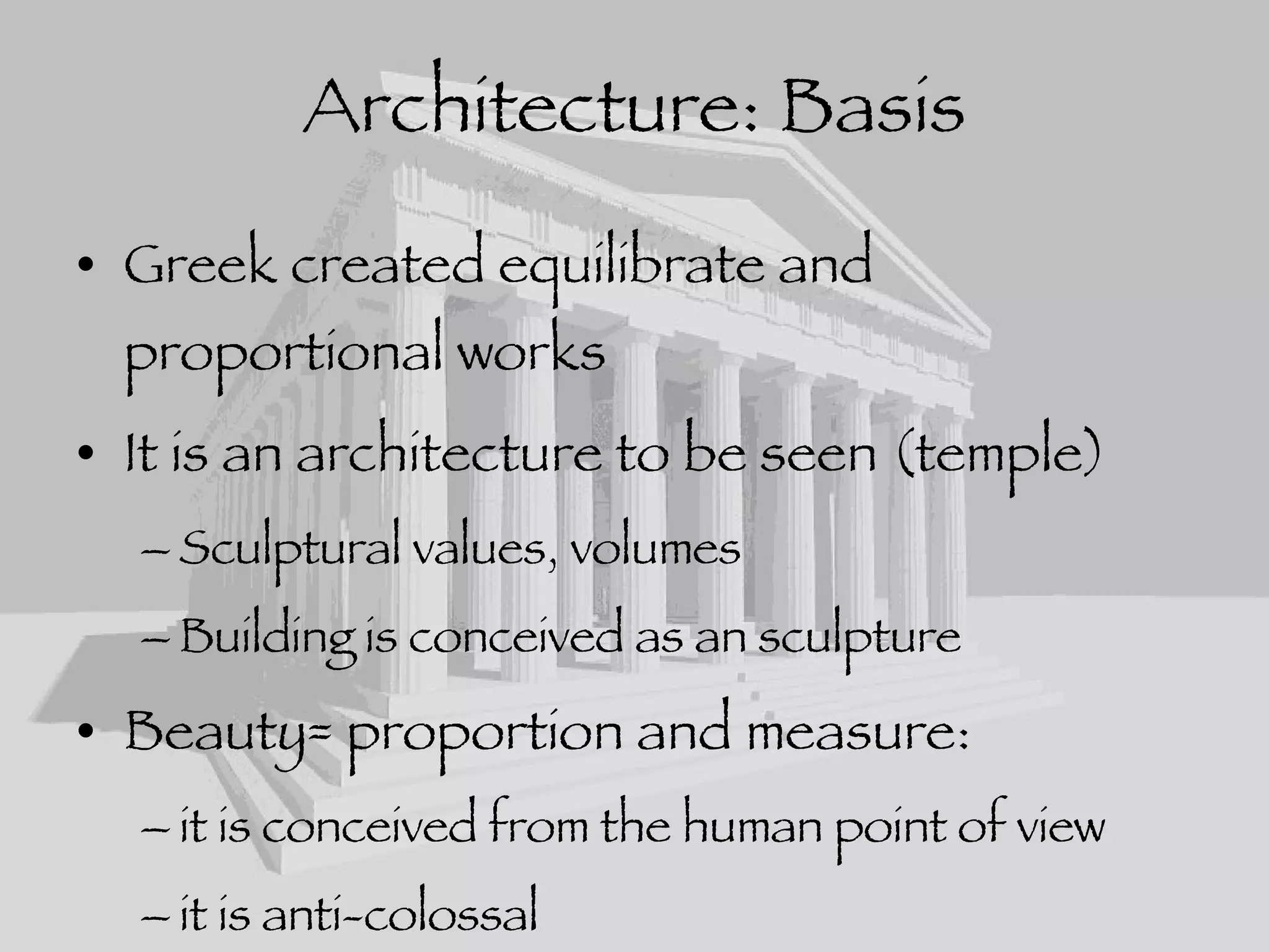 Greek Architecture | PPT