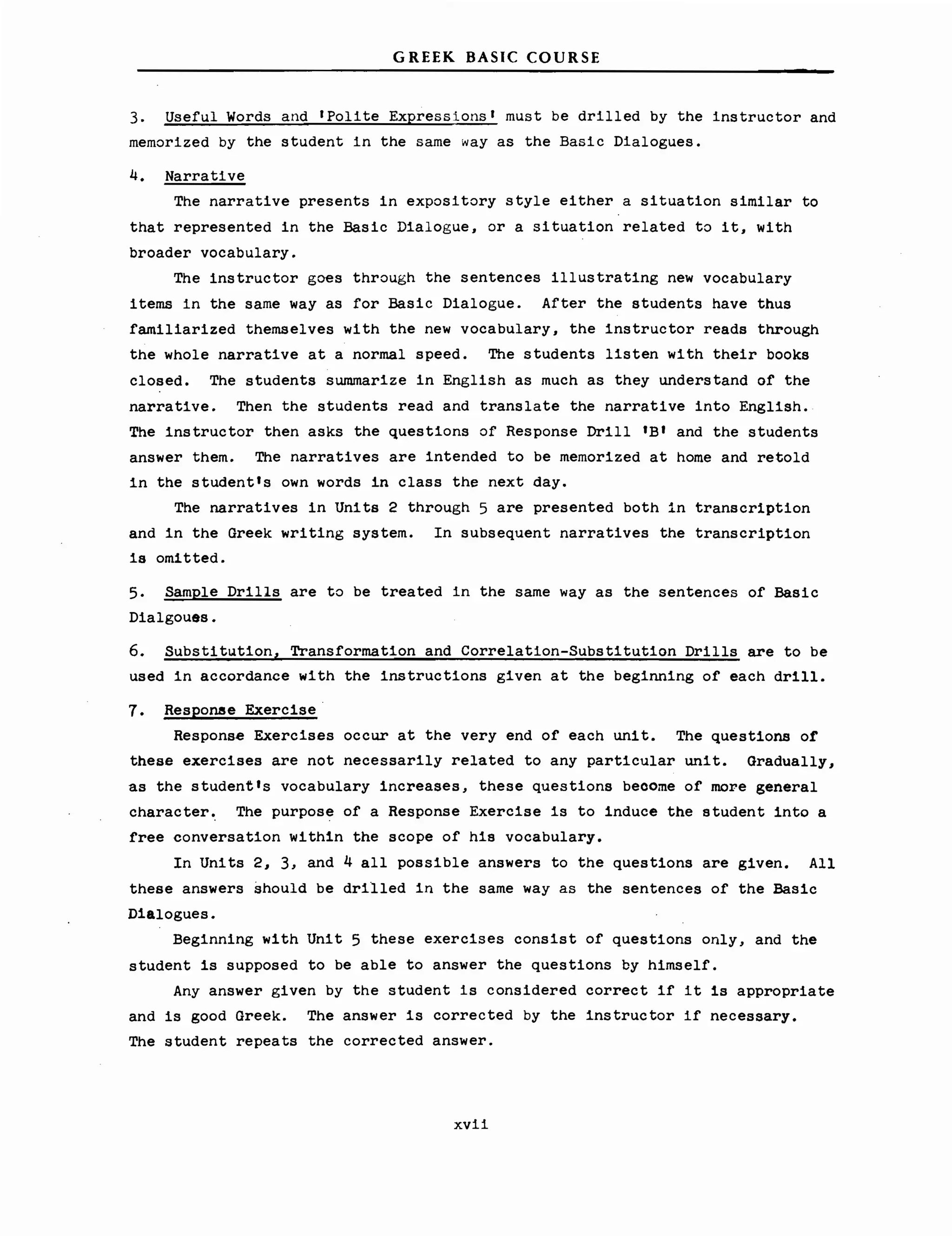 Learn Greek - FSI Basic Course (Part 1) | PDF