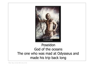 Greek Characters | PPT