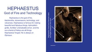 The Ancient Greece Olympians | PPTX | Hinduism | Religion & Spirituality