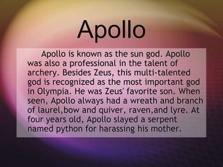 Greek mythology 2 | PPT