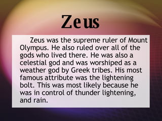 Greek Mythology | PPT