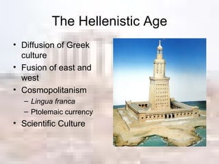 Greek Philosophy and the Hellenistic World | PPT