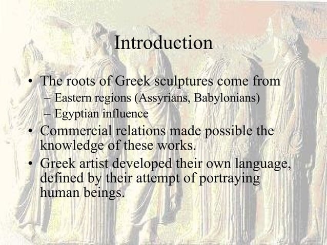 Greek Sculpture | PPT | Modern Art | Fine Art