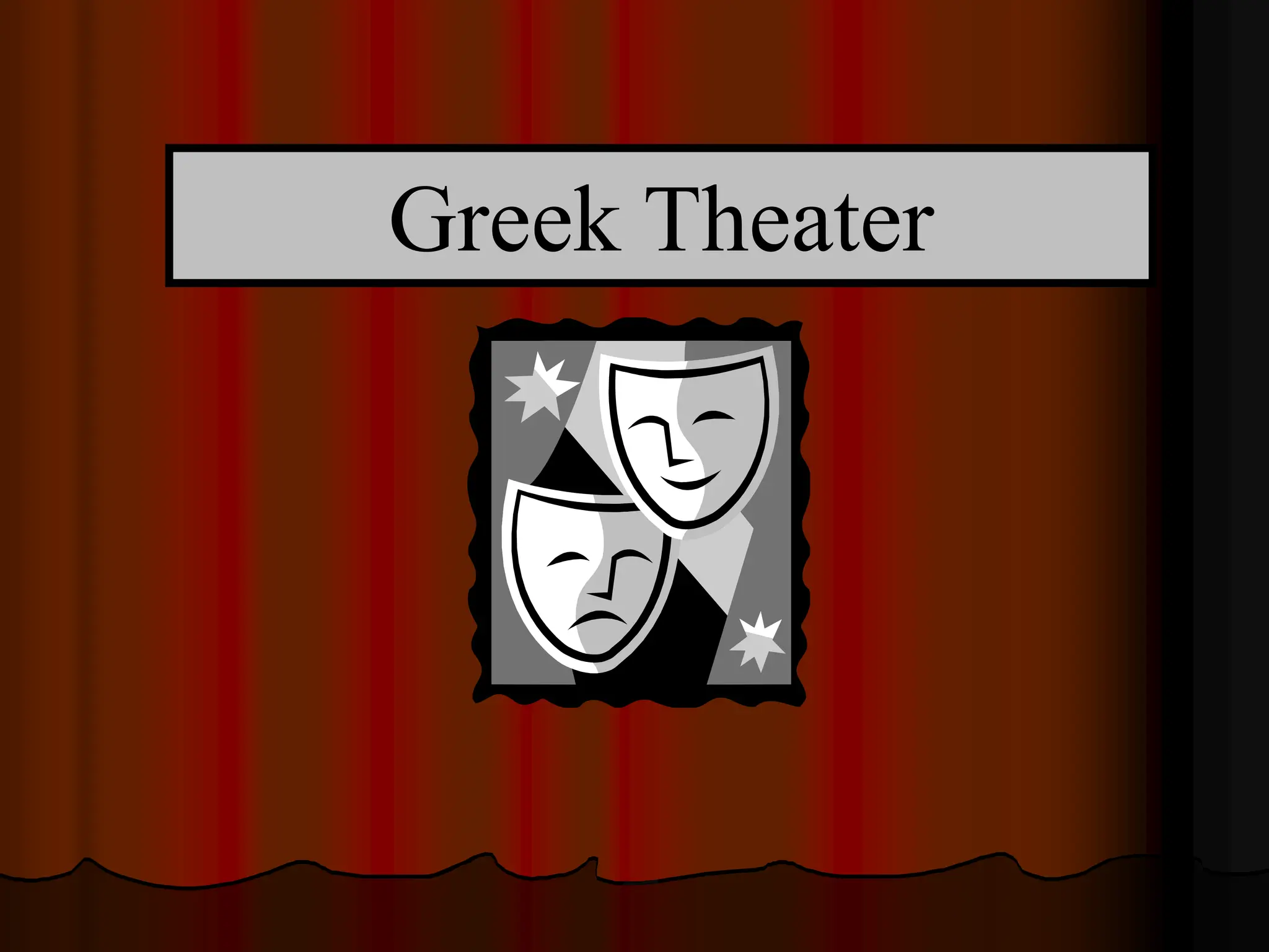 Theatre- Powerpoint Presentation for Grade 9 | PPT