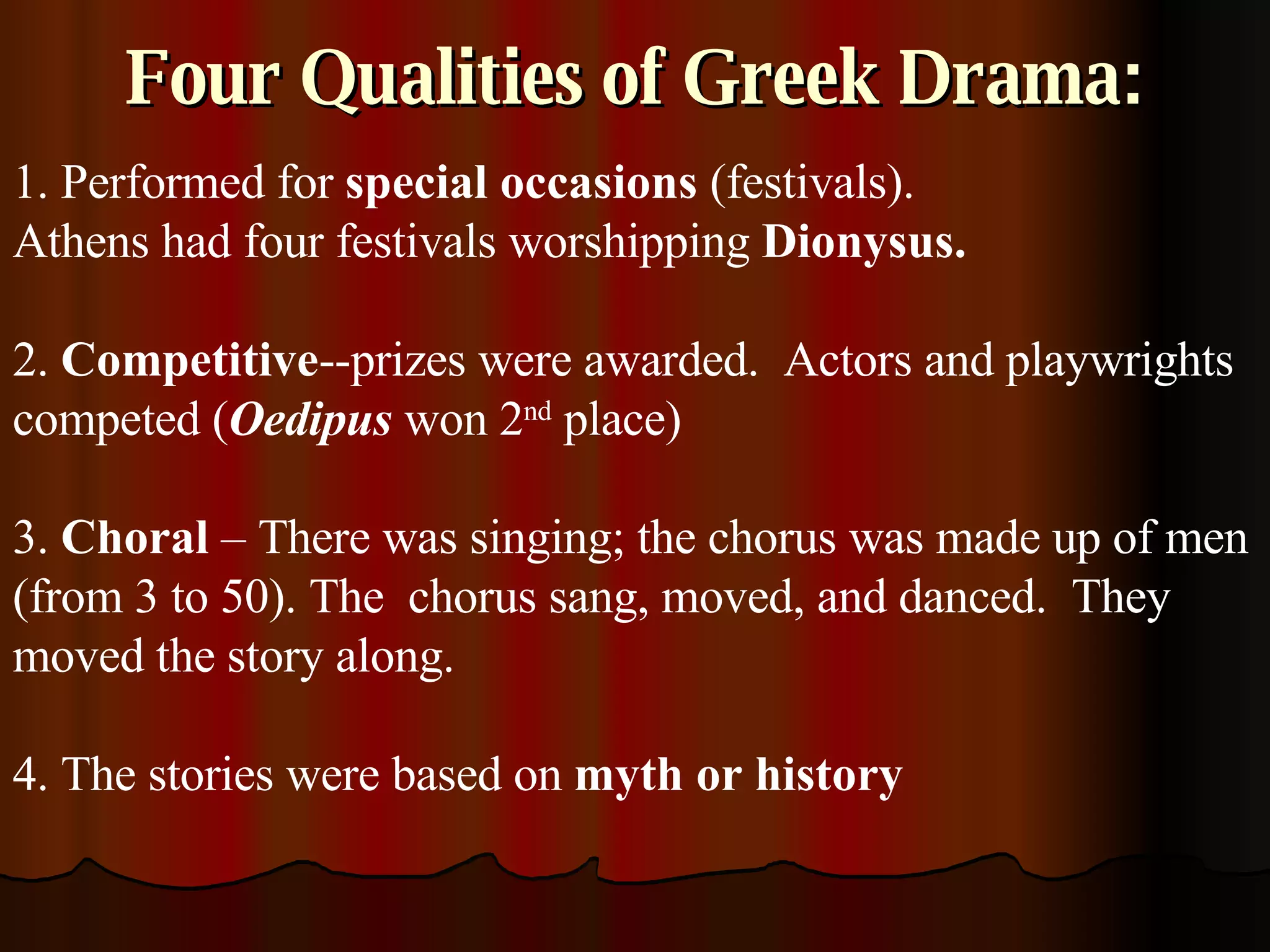 Greek Theatre | PPT