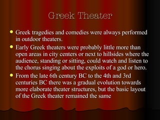 Greek Theatre | PPT
