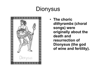 Greek Theatre And The Chorus | PPT