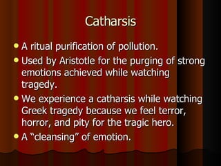 Greek Tragedy Notes | PPT