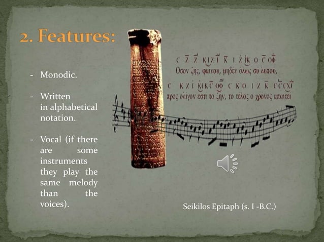 Greek ancient music | PPTX