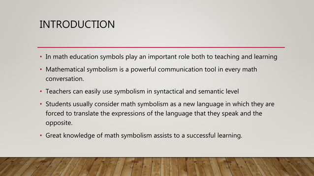 Greek and latin math symbols | PPT