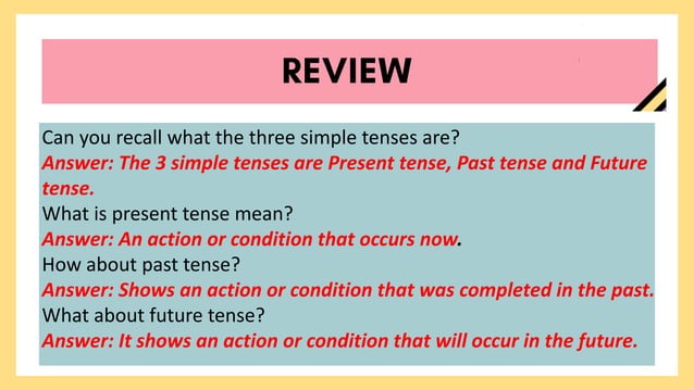 Composing clear and Coherent Sentences using Perfect Tenses of Verb | PPTX