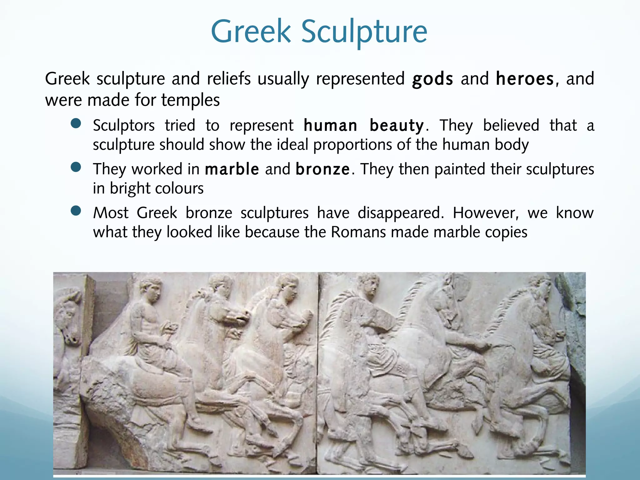 3. Greek and Roman Art | PPT