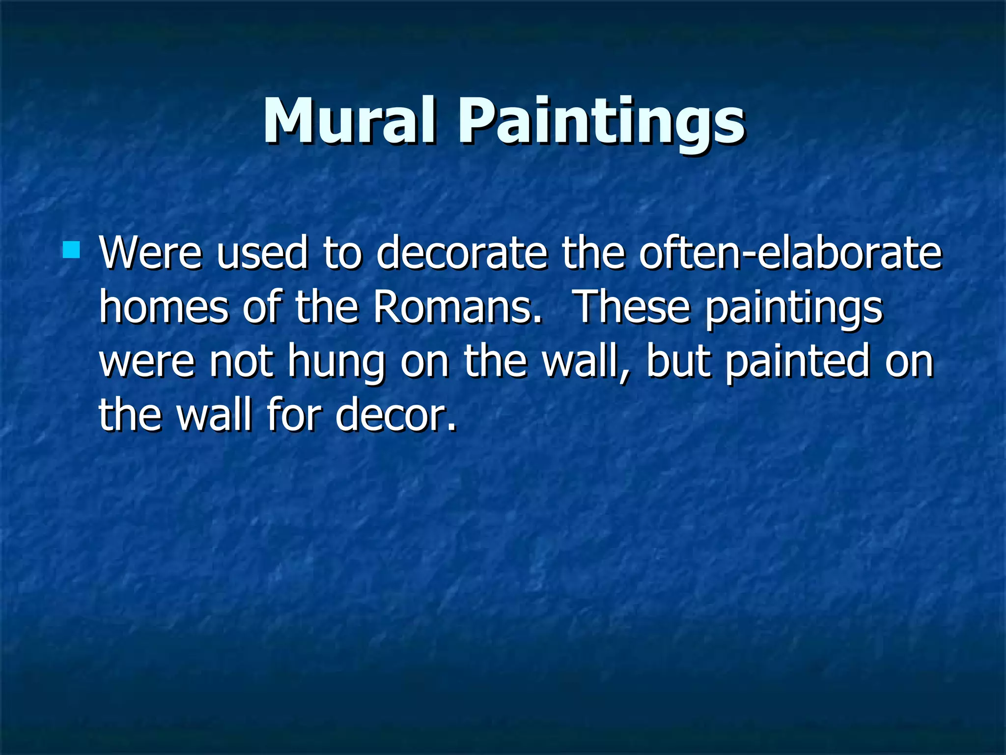 Greek and roman art history | PPT