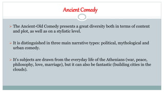 Greek and Roman comedy | PPTX