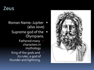 Greek and roman mythology | PPTX