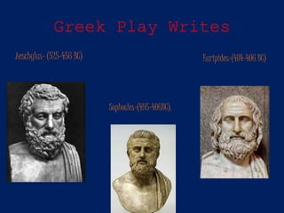 Greek and roman theatre | PPTX