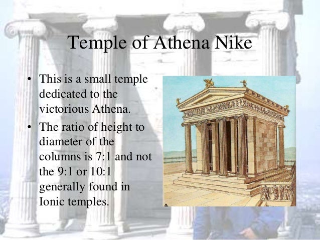 Temple Of Athena Nike Architecture