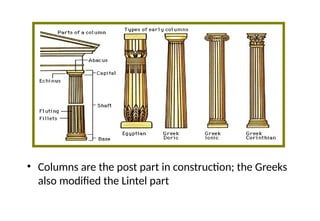 History of Architecture, Greek Architecture .ppsx