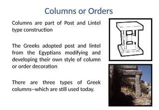 History of Architecture, Greek Architecture .ppsx