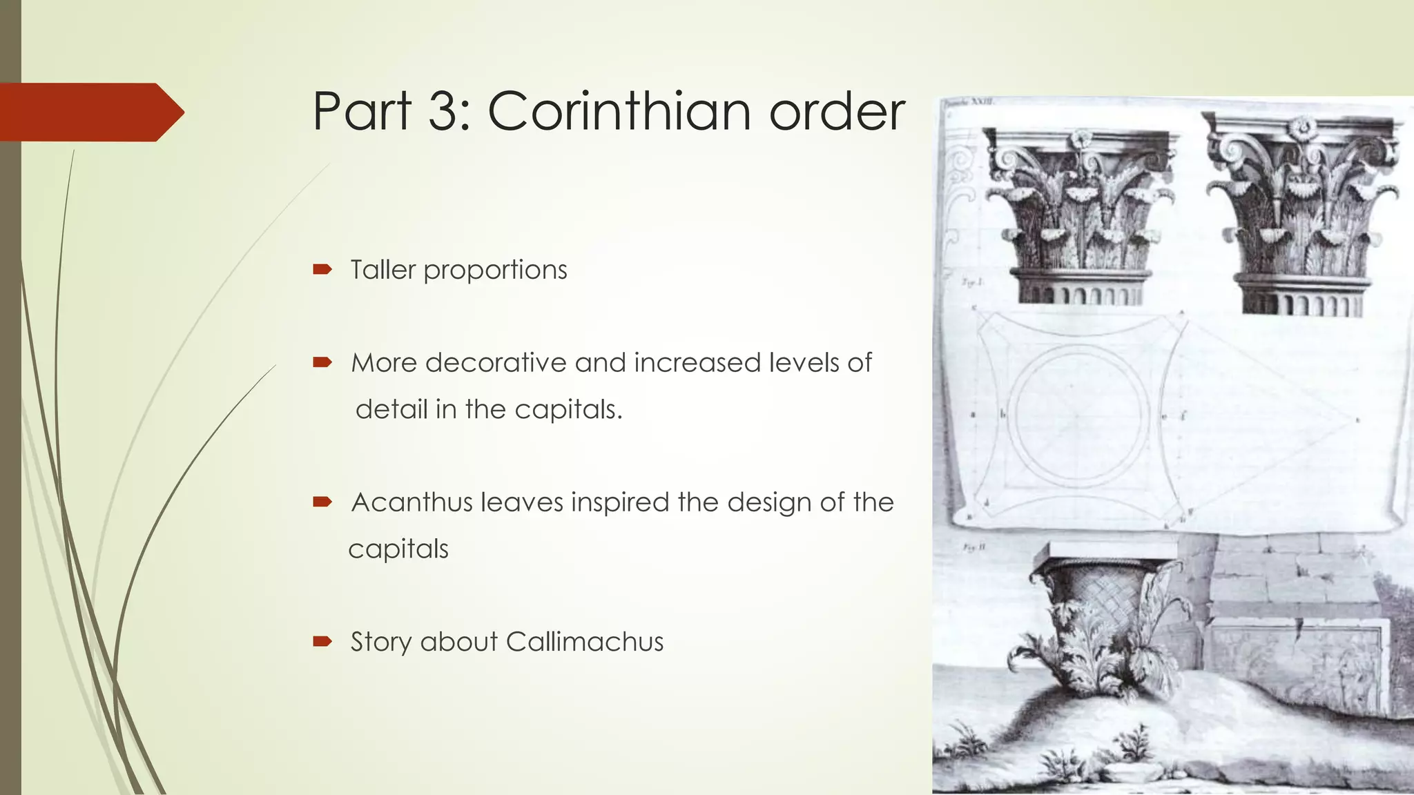 Greek architecture 3 orders hist 111 | PPT