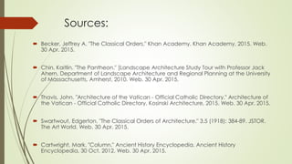 Greek architecture 3 orders hist 111 | PPT