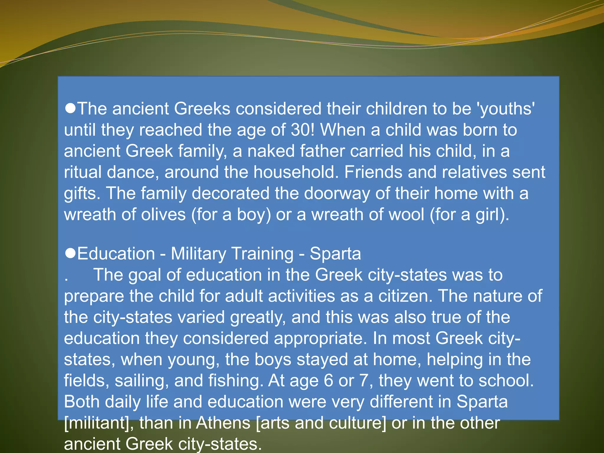 ANCIENT GREEK ART PPT | PPTX