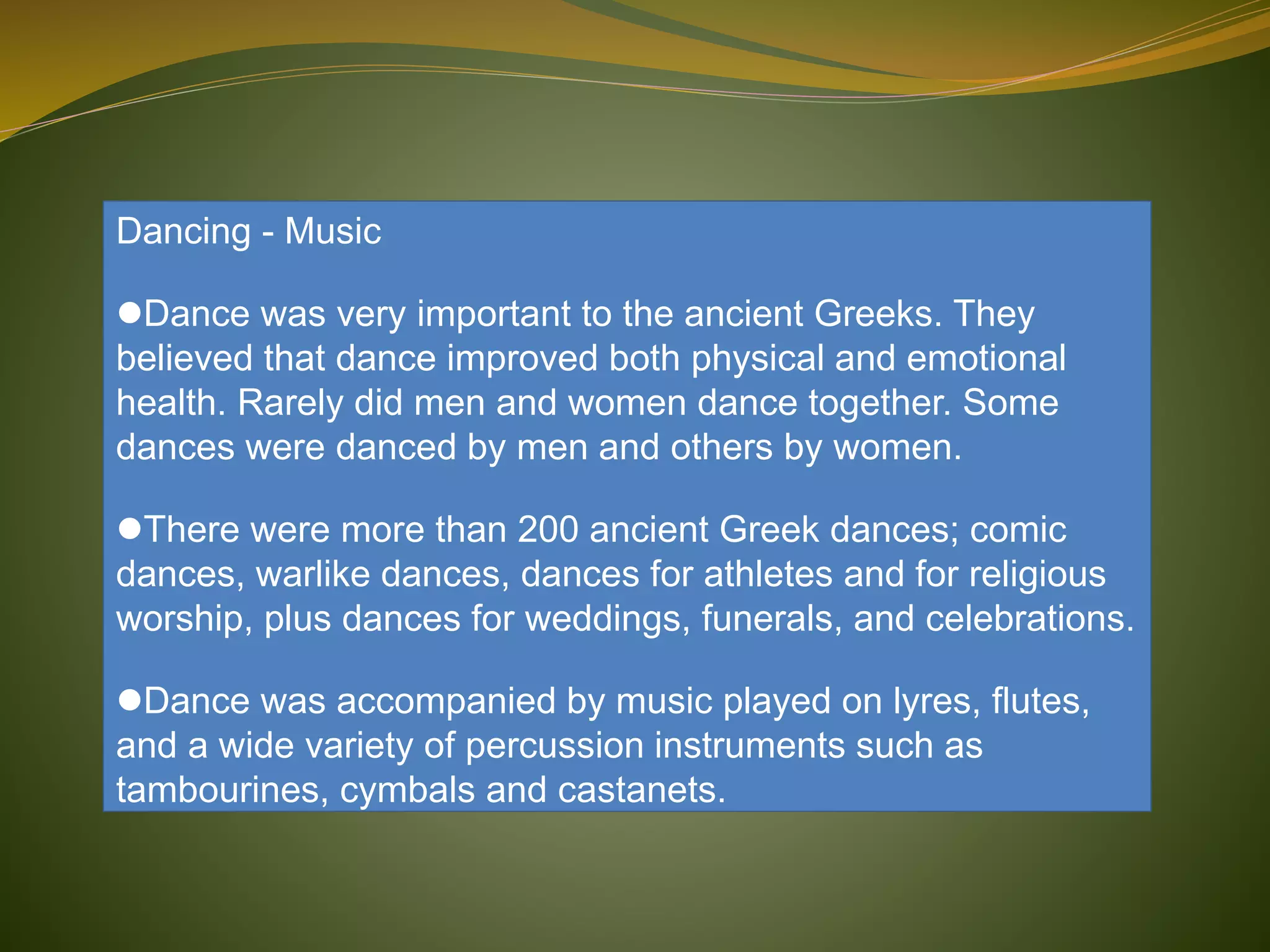 ANCIENT GREEK ART PPT | PPTX