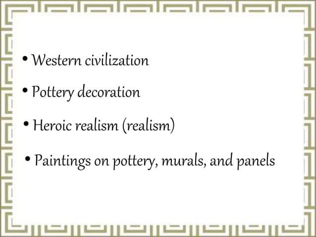 ANCIENT GREEK ART PPT | PPTX